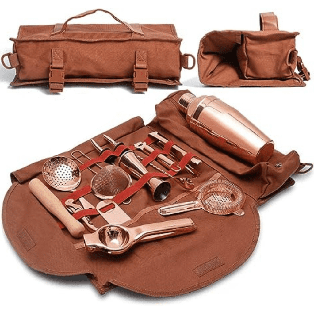 Kit Completo para Barman de 17 Piezas - Portátil